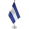 Amazon.com: GentleGirl.USA Honduras Table Flag, Stick Small Mini ...