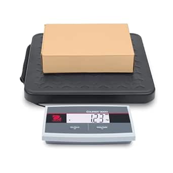 Amazon.com : Ohaus i-C31M200R Courier 3000 Shipping Scale, 400 lb x 0.2 ...