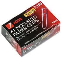 Amazon.com: ACCO Nonskid Premium Paper Clips : Office Products