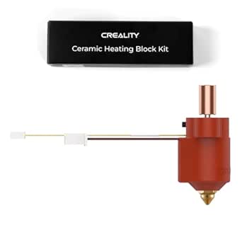 Creality Official K1 Upgrade Ceramic Heating Block Kit, Titanium Alloy ...