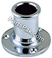 Amazon.com: Perko 0220DP2CHR Straight Flag Pole Socket 1 I : Sports ...