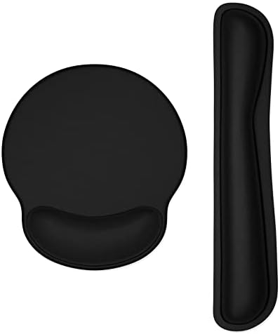 GIM Keyboard Wrist Rest Mouse Mat Set, Ergonomic Keyboard Wrist Support ...