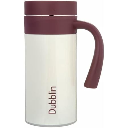 DUBBLIN Rugby Stainless Steel Unbreakable Tea Coffee Mug Double Wall ...
