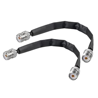 Amazon.com: eifagur 2PCS Door/Window Pass Through Flat Coaxial Cable 50 ...