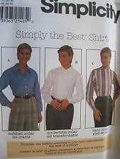 Amazon.com: Simplicity Pattern #8061 SIZE: K (8,10,12)MISSES' SHIRT ...