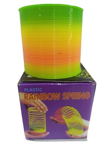 Buy RAGVEE Magic Spring Rainbow Bouncy Expandable Slinky Toys for Kids ...