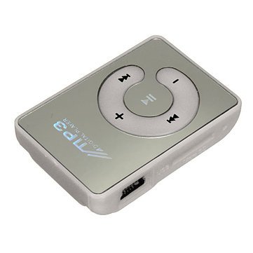 Mini Clip Music MP3 Player Support 8GB TF Card With USB Cable Earphone ...