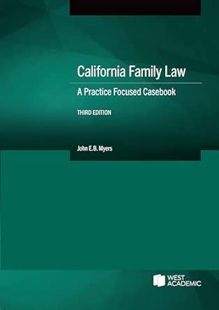 Amazon.com: California Family Law: A Practice Focused Casebook ...