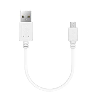 Amazon.com: GEEKRIA Micro-USB Headphones Short Charger Cable ...