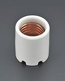 ・ブランド:エスコ(Esco)・製造元:エスコ(Esco)・モデル:EA940C-33・製造元/メーカー部品番号:EA940C-33・定格容量:6A・300V・受金:E26・サイズ:直径38×43mm・取付ピッチ:21mm・磁器製