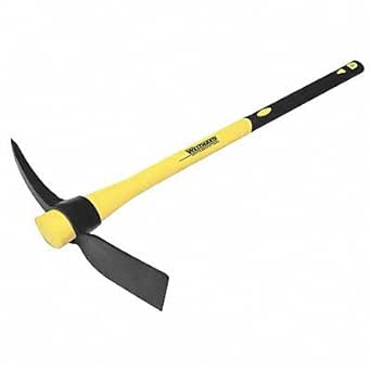 Amazon.com: Pick Mattock, 36 in, Fiberglass Handle : Patio, Lawn & Garden