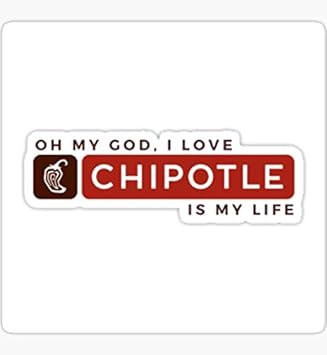 Amazon.com - Chipotle Sticker - Sticker Graphic - Auto, Wall, Laptop ...