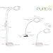 Purelite Three-in-One Magnifying Lamp, White, 22x25x150 cm : Amazon.co ...