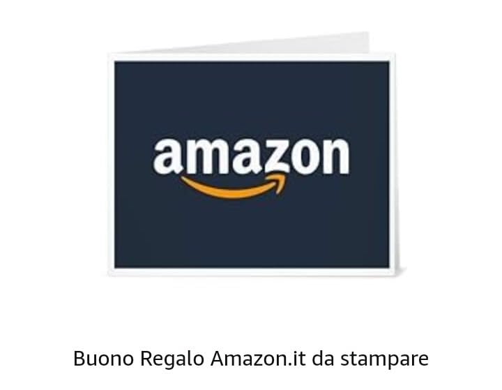 Amazon.it: Buono Regalo Amazon.it - Stampa - Logo Amazon - Blu navy ...