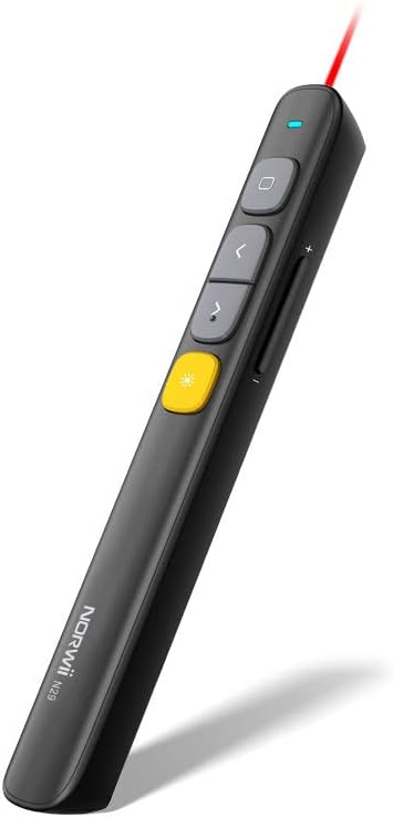 VIBOTON Laser Pointer, Wireless Presenter for Presentation, Slide ...