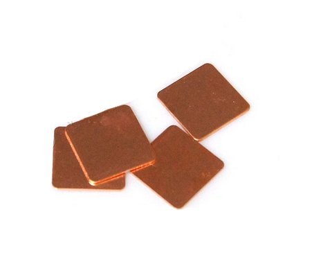 Buyyart New 4Pcs 1mm Copper Sheet Notebook Graphics Thermal Cooling Pad ...