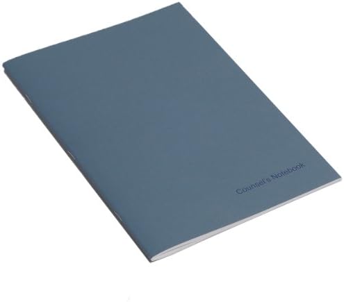 Rhino A4 Counsels Notebook, 96 Page / 8mm Lined Perforated Legal ...