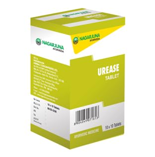 NAGARJUNA KERALA UREASE TABLET-100 TAB-FOR URINARY DISORDERS : Amazon ...