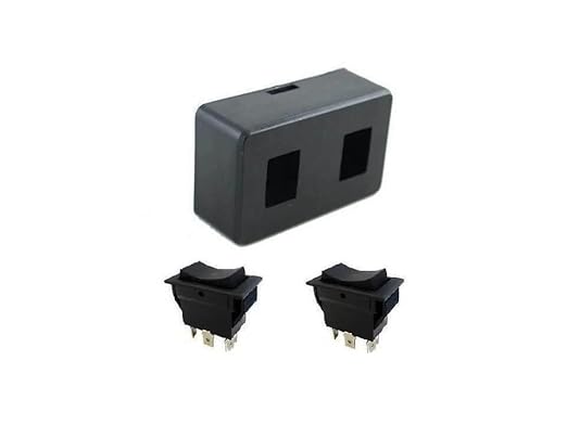 DPDT Switch box with center off Rocker Switch for DIY PROJECTS by ...