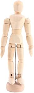 Amazon.com: Artist Male Wooden Figure Model with Movable Limbs Art ...