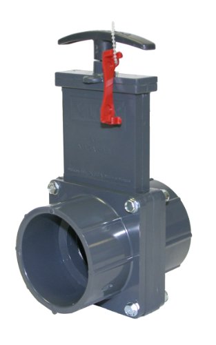 Valterra 8201X PVC Gate Valve, 63 mm Slip w/Gate Keeper, PVC ...