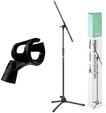 Stagg 25017366 Microphone Boom Stand : Amazon.co.uk: Musical ...