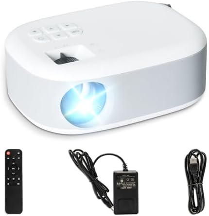 Amazon.com: YG300 MINI Projector Portable Home Theater Smart TV Laser ...
