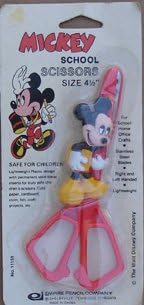 Amazon.com: Mickey Mouse Scissors 4-1/2" : Arts, Crafts & Sewing