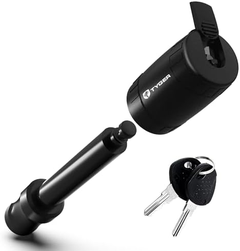 Amazon.com: Tyger Auto Solid Trailer Hitch Lock Pin with Locking Key ...