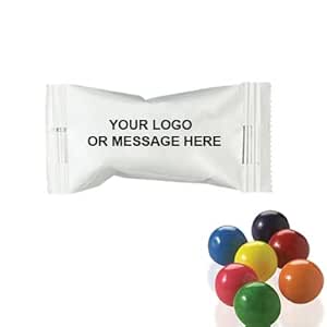 Amazon.com: 2,000 bolas de chicle arcoíris envueltas individualmente ...