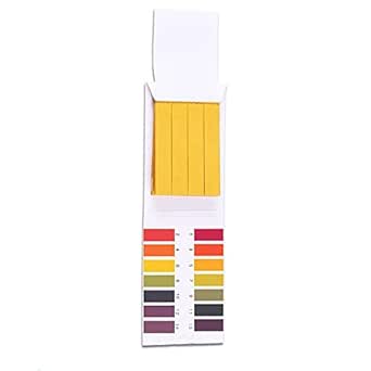 80 Strips Professional 1-14 Ph Litmus Paper Ph Tester Papers Ph Meters ...