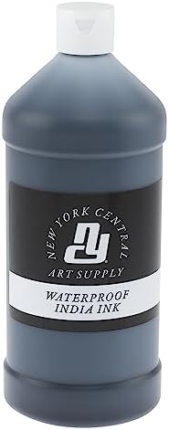 New York Central® India Ink 32oz Bottle - Make an Impact with Matte ...