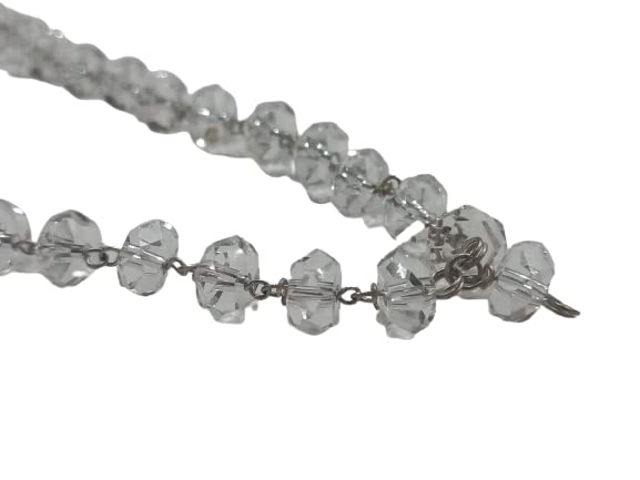 Seven-Hills AA++ Grade Saftik Mala Original Sphatik Mala With ...