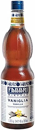 Amazon.com: Fabbri Flavoring Syrup, Vanilla, Made in Italy, 33.8 Ounce ...