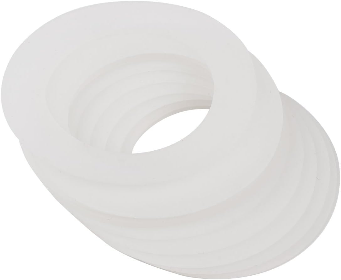 Amazon.com: 10 Pcs Silicone Replacement Gasket, Airtight Rubber Seals ...