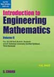 Amazon.in: Buy Introducation To Engineering Mathematics Volume-Ii Book ...