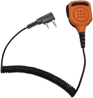 Amazon.com: Renastar IP65 Waterproof Two Way Radio Shoulder Mic Remote ...
