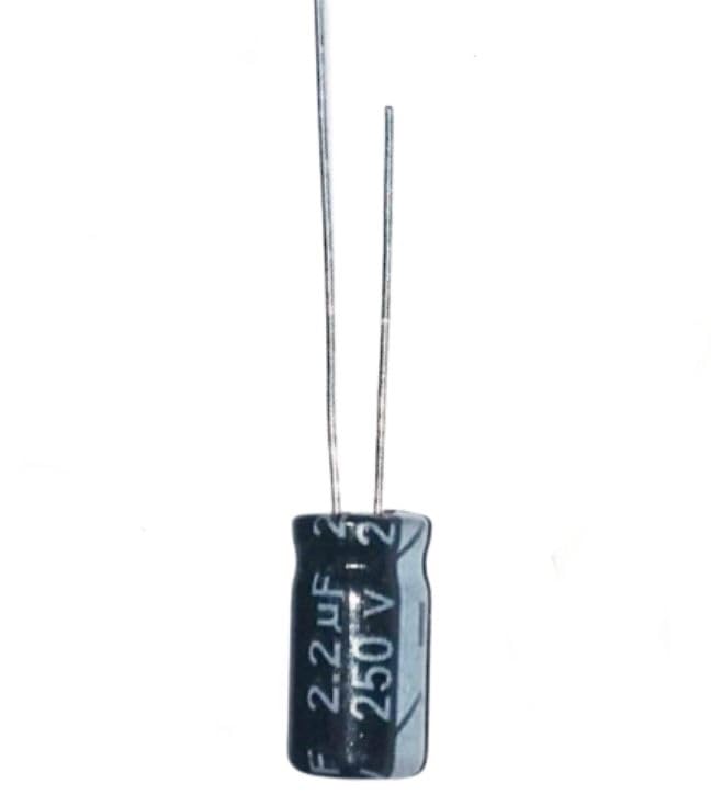 2.2uF 250V KELTRON Electrolytic Capacitor 85c - 2.2 uF 250 V (Pack of 5 ...