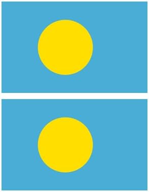 2 Palau Palauan Stickers Decal Bumper Window Laptop Phone Auto Boat ...