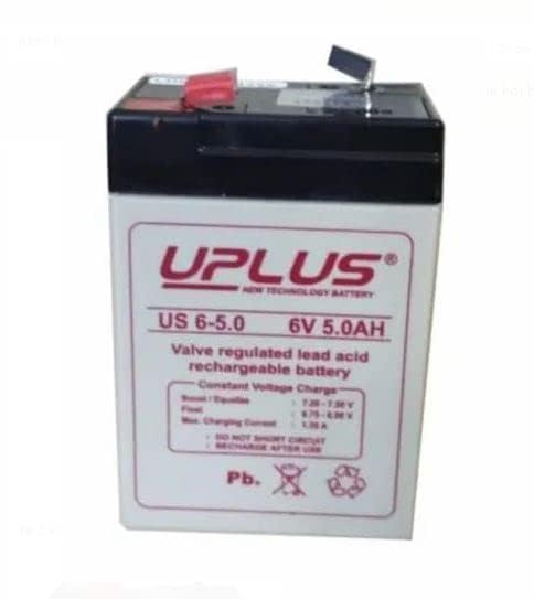Uplus Rechargeable SMF US 8-4.5 6V-5AH Gel Solar Battery Gel Solar Battery (6 V) : Amazon.in ...