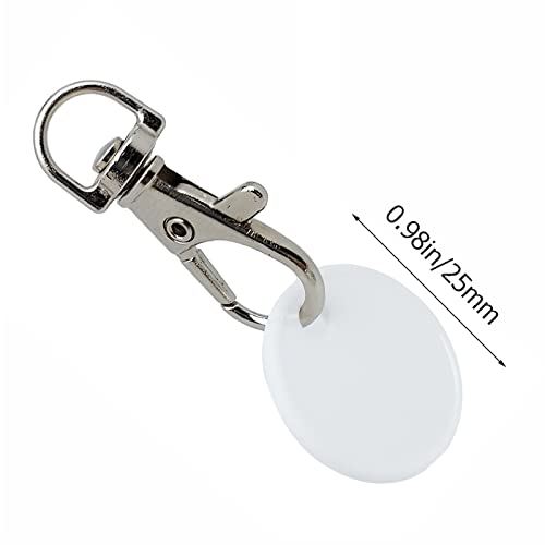 Snapklik.com : Portable Plastic Shopping Trolley Quarter Coin Tokens ...