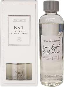 Hotel Collection Reed Diffuser No 1 Lime,Basil & Mandarin,100 ml (Pack ...