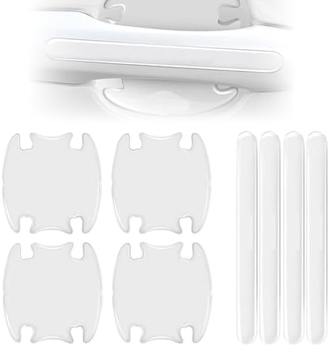8 Pcs Car Door Handle Protector,Scratch Collision Protection Guard,Door ...