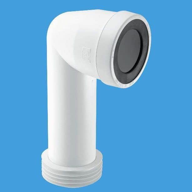 McAlpine WC-CON8E 90 Degree Bend Adjustable Length Extended Inlet Rigid ...