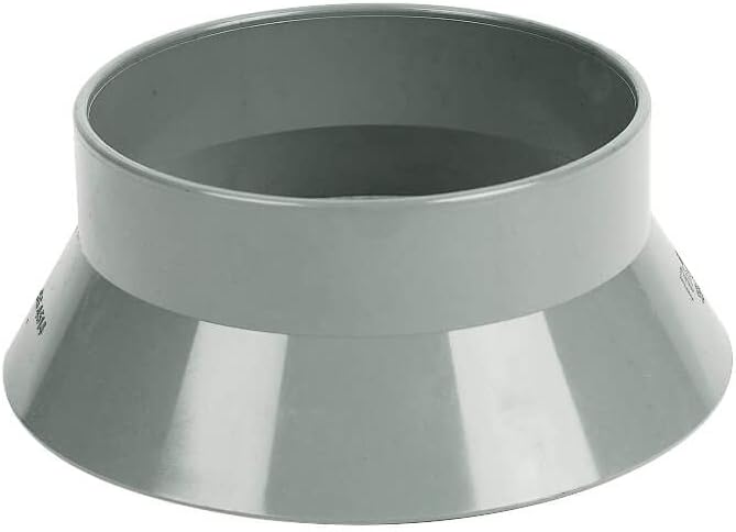 FLOPLAST 110mm Soil Pipe Weather Collar - Grey : Amazon.co.uk: Garden