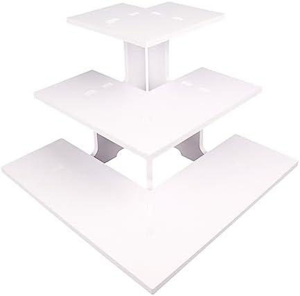 Amazon.com: 3-Tier Corner Retail Table Display Stands for Vendor Events ...