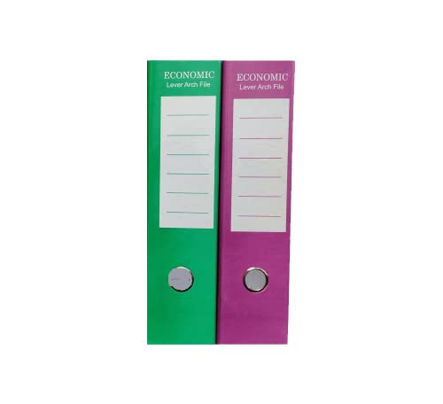 HELLOPERFECT Beautiful Office Box Files 35 x 31 x 8 cm (Pack of 2 ...