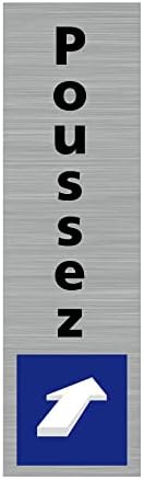 Akachafactory 2X Autocollant Sticker Porte Portail Commerce Bureau ...