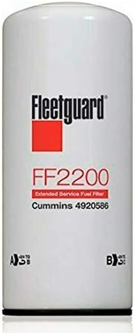Amazon.com: FF2200 Fleetguard Fuel Filter (Pack of 1) : Automotive