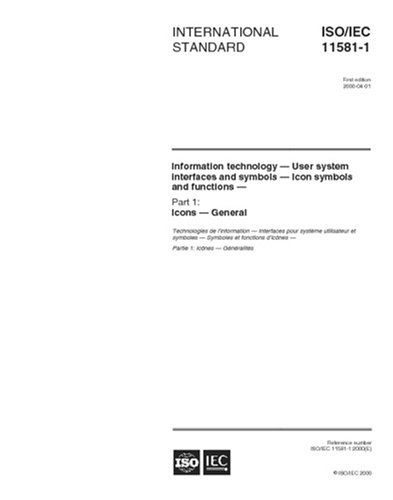 ISO/IEC 11581-1:2000, Information technology - User system interfaces ...